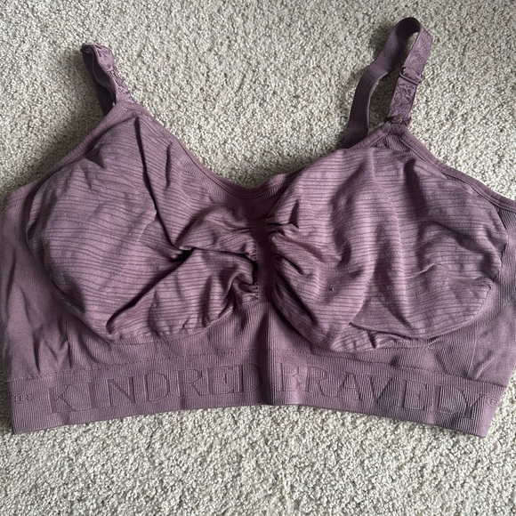 Kindred Bravely | Intimates & Sleepwear | Purple Nursingpumping Bra ...